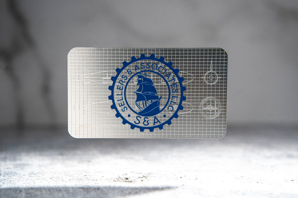 Stainless Steel Metal Business Cards - Lux Metal Card