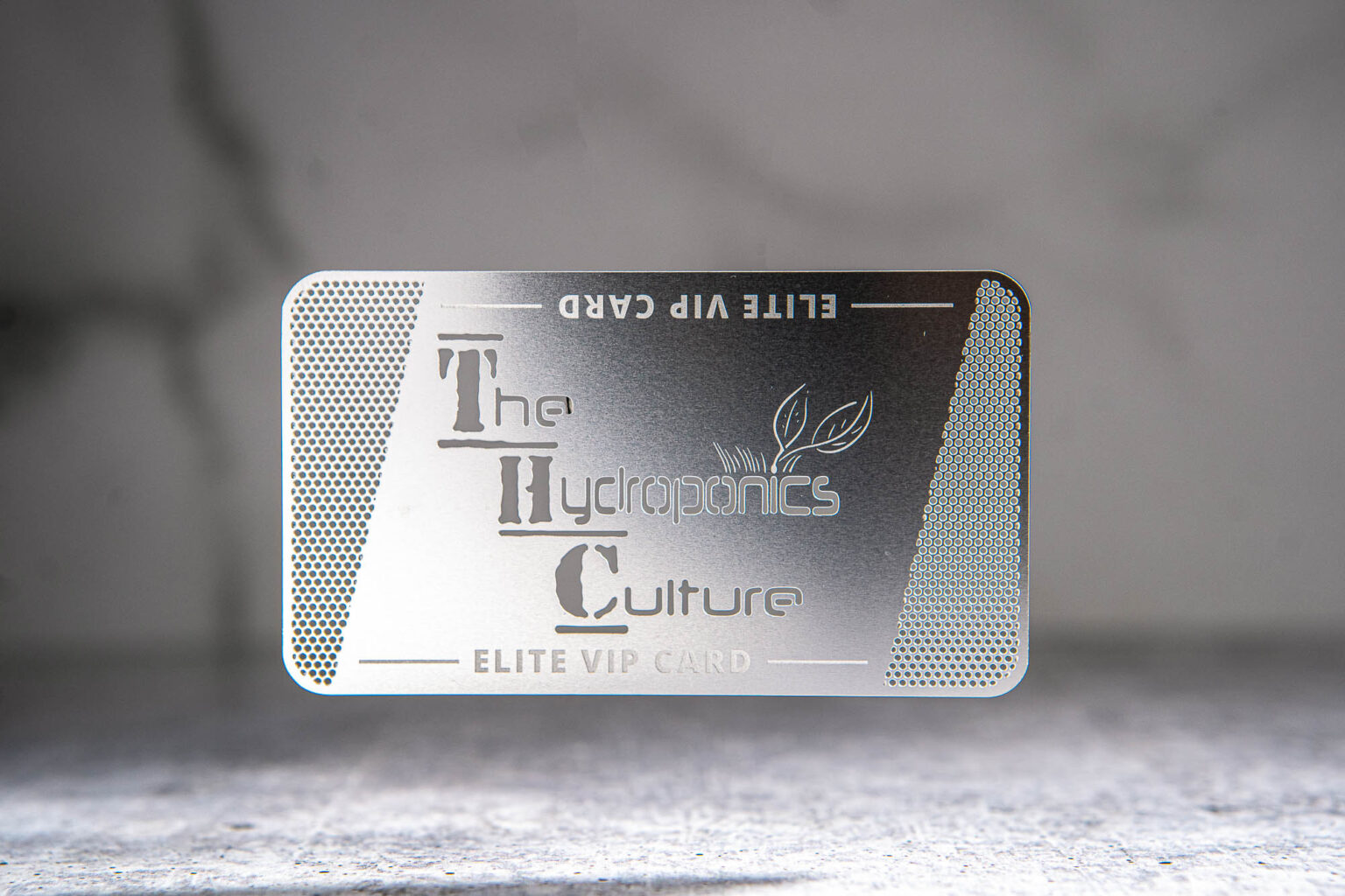 Stainless Steel Metal Business Cards - Lux Metal Card