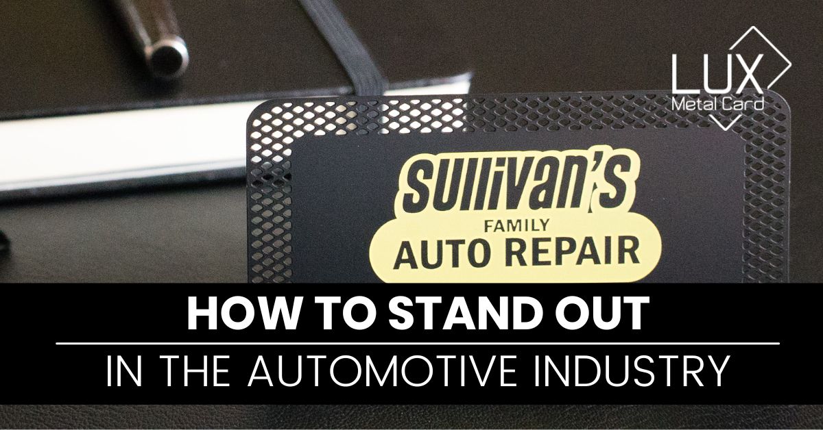 Lux Metal Card – Metal Business Cards for your business